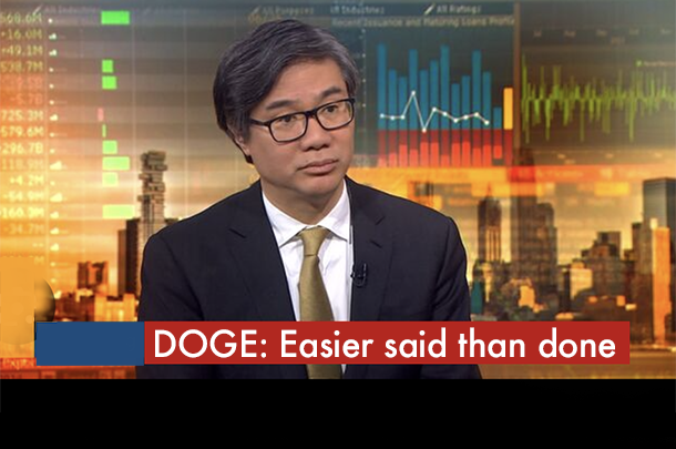 David Woo: 'Impossible for DOGE to Cut Gov't Spending Without Slashing Defense Budget' - 21st ...