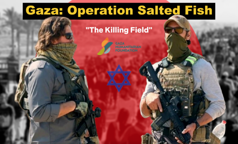 INVESTIGATION: How Israel's 'Operation Salted Fish' Turned Gaza Into a ...