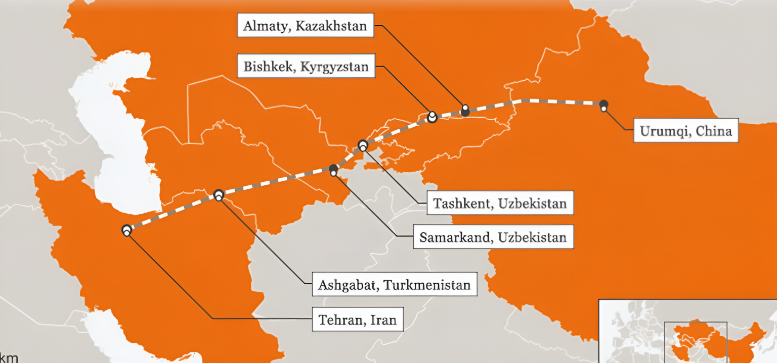 IRAN-CHINA RAILWAY: 'The Steel Arteries of Independence' - 21st Century ...